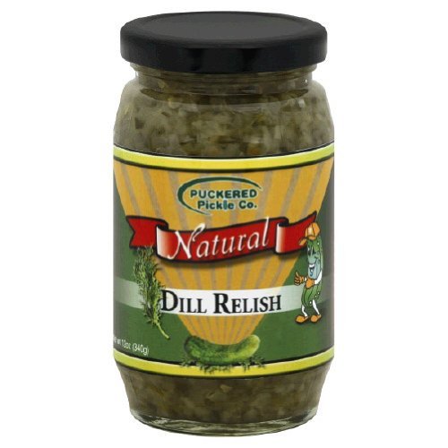 Amazon.com : Puckered Pickle, Relish Dill Pckl Nat, 12 OZ (Pack of 12 ...