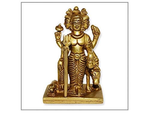 Buy Vedic Vaani Brass God Dattatreya Idol | Lord Datt Dutt Murti Staute ...
