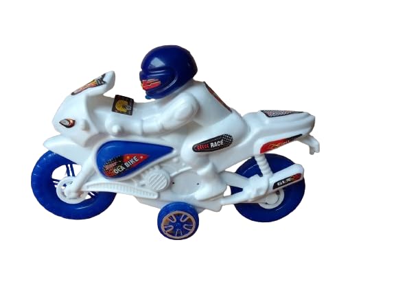 SUNDA Ola Bike Plastic Toy for Kids | Pull Back Action, Rear Wheel ...