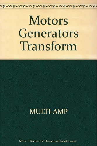 Motors, Generators, and Transformers: 9780827349209: Amazon.com: Books