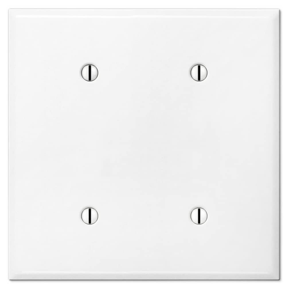 Electrical Box Cover Plate 3 Gang Pre Fab Cover, Duplex Outlets, 10