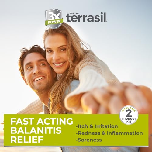 terrasil - Kit para Tratamento de Balanite em Homens - Sabonete de ...