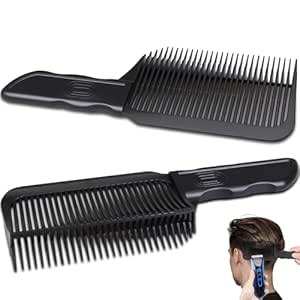 Amazon.com : FOWSRHRG 2PCS Fade Comb, Barber Fade Comb Flat Curved Push Edge, Gradient ...