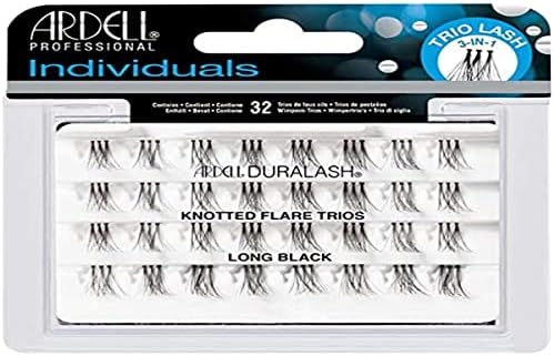 Amazon.com: Ardell Individual Trios Eyelash, Black, Long : Beauty ...