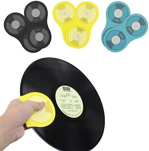 Amazon.com: Vinyl Quantum 6 Pieces Anti Static Record Miiten & Handler ...