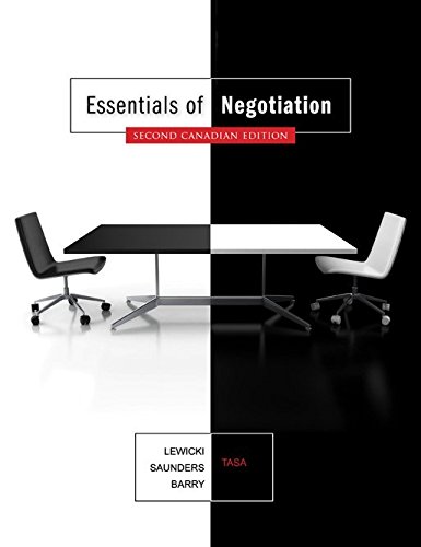 Essentials of Negotiation with Connect Prepack: Lewicki Irving ...