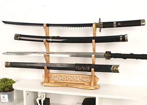 WANLIAN Sword Stand Sword Holder Desktop Samurai Sword Katana Gladiator ...