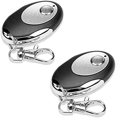 Amazon.com: 2 Keychain Remote Control Compatible with 390MHz Red Orange ...