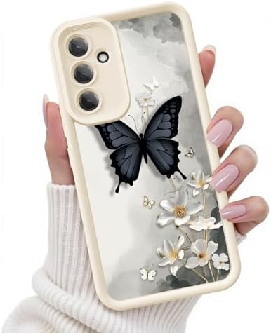 Amazon.com: FUXICASE for Samsung Galaxy S25 5G Case, Creative Butterfly ...