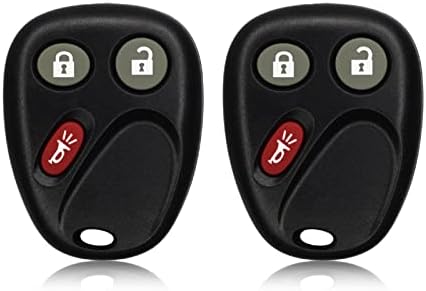 KeylessOption 3-Button Key Fob Replacement for 2003 2004 2005 2006 2007 ...