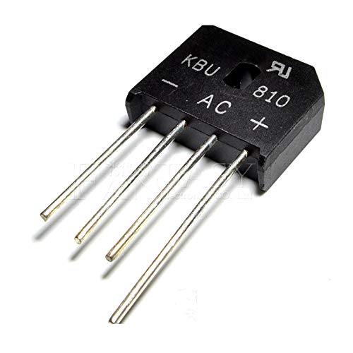 Amazon.com: 10PCS KBU810 KBU-810 8A 1000V diodo puente rectificador ...
