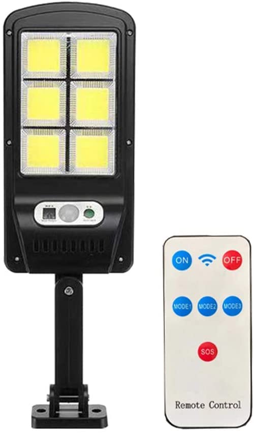 SEAHAVEN Solar Induction Wall Lamp Street Light with Remote,Solar ...