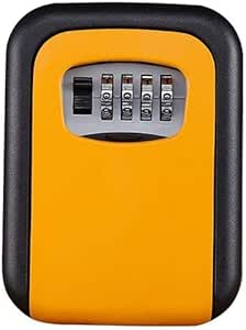 Amazon.com: Aluminum Alloy 4 Digit Wall Mounted Indoor Outdoor Lock ...