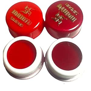 Sindoor, powder sindoor, colour red, maroon, pack of 2 each 20 gm ...