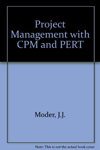 Project Management with CPM and PERT: Moder, Joseph J.: 9780278915046 ...