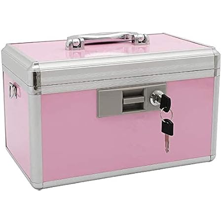 Amazon.com: KYODOLED Locking Key Medicine Box,First Aid Key Safe Box ...