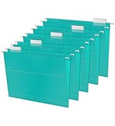 Amazon.com : SUNEE Hanging File Folders, 75 Pack Reinforced Hang ...