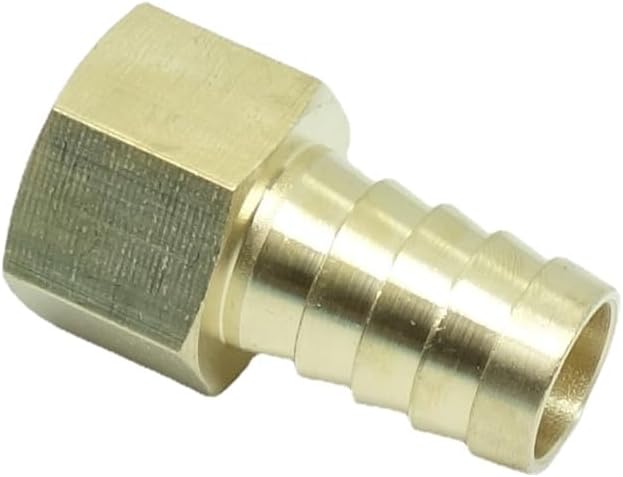 CDQBWKJGFJ Female Barb Fitting (1, Brass 5/8" Barb x 1/2 FNPT): Amazon ...