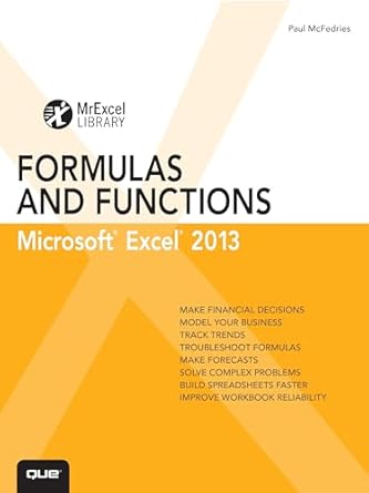 Excel 2013 Formulas and Functions (MrExcel Library) (English Edition) eBook : McFedries, Paul ...
