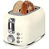 Amazon.com: 2 Slice Toaster, Wide Slots, High Lift, Auto Off, & Frozen ...