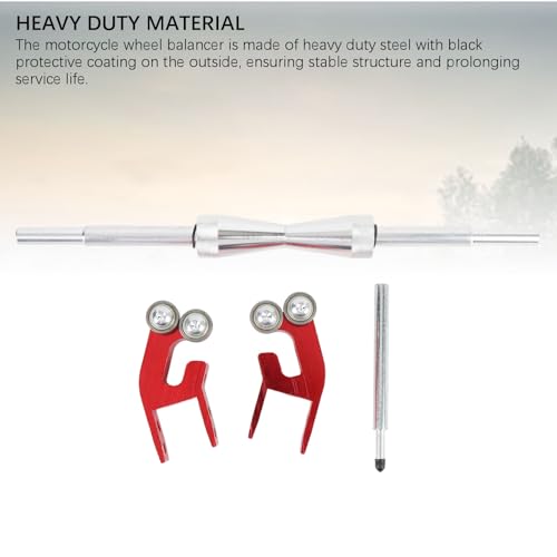 Fauitay Motorcycles Wheel Truing Stand Wheel Balancer Stand Heavy Duty ...