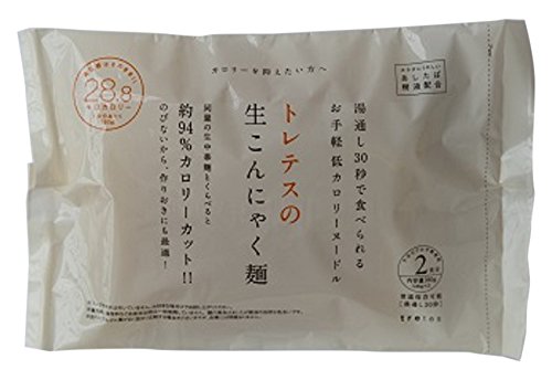 Amazon.com: Raw konjac noodles 360g of Tretes (180g ~ 2) [Parallel import]