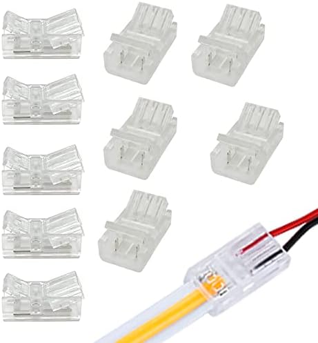 Paifeancodill LED Light Strip Connectors - 2Pin, 10 Pcs Lighting ...