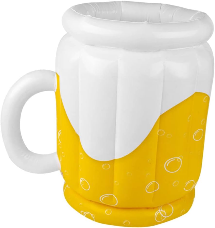 Amazon.com: OFFSCH Pvc Inflatable Ice Bucket Party Cooler Beer Mug ...