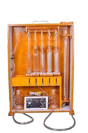 Yantra Precision Gas Analysis Apparatus Orsat 'DSA' with 5 Pipettes ...