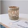 Amazon.com: Wicker Woven Tea Light Candle Holder, Decorative Handcraft ...