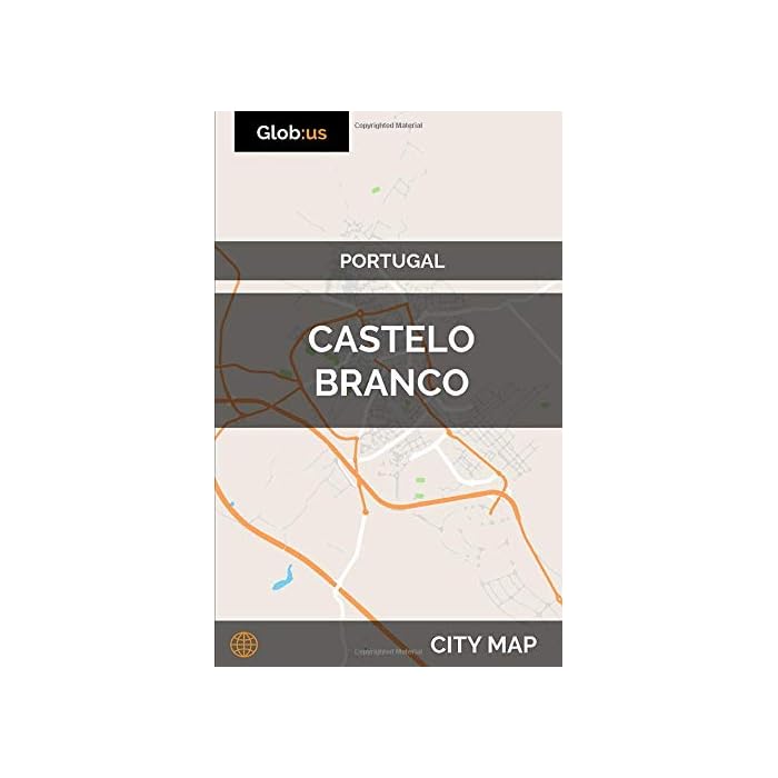 Buy Castelo Branco, Portugal - City Map Online at desertcart INDIA
