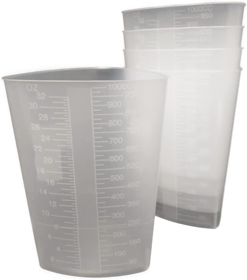 Amazon.com: Plastic Graduated Triangular Intake Output Container [5 ...