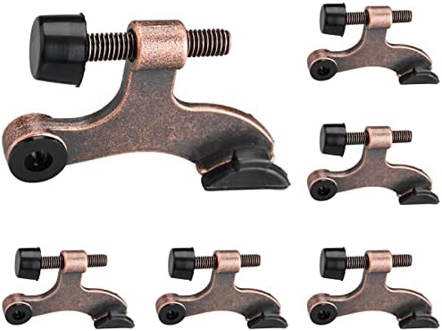8 Pack Hinge Pin Door Stoppers, Adjustable Hinge Pin Door Stop with ...