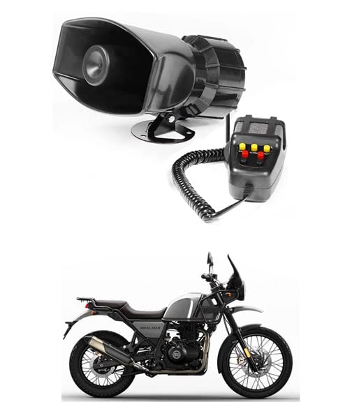 RKPSP Police Horn 12V/ 3 Tones Wireless Electronic Siren Loud Car ...