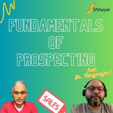 Amazon.com: Fundamentals of Prospecting with a focus on B2B Sales (feat. Dr. Deva Rangarajan ...