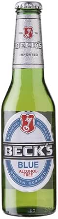 Becks Blue Alcohol Free Lager (24 x 275ml) : Amazon.fr: Epicerie