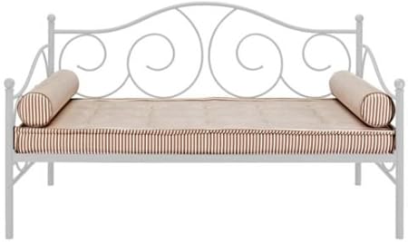 Amazon.com: Nikkycozie Twin Metal Daybed Guest Bedroom loaf bed ...
