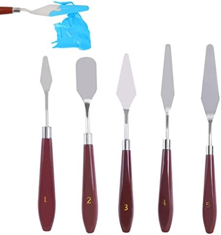 Palette Knife Set 5 Pieces Stainless Steel Palette Knife Set Painting ...