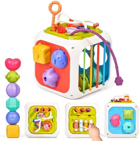 JoyCat Activity Cubes : Amazon.in: Toys & Games