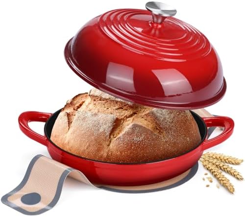 Amazon.com: Enamelled Cast Iron Dutch Oven Pot – Dutch Oven For ...