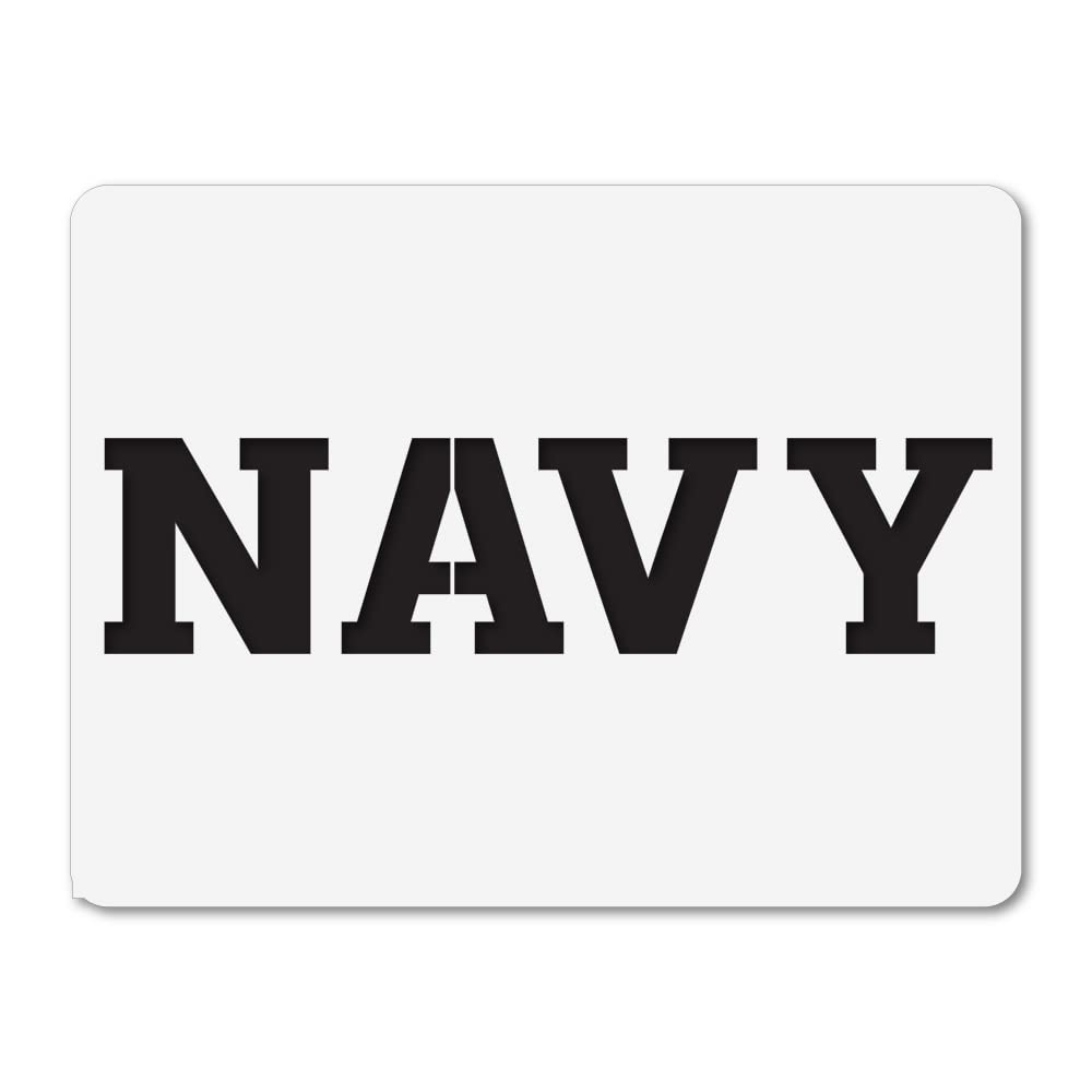 Amazon.com : U-Stencil Navy Word Mark Mini Stencil - NVYOOS : Arts ...