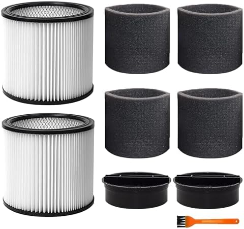 90304 Replacement Filter for Shop Vac 90304, 90350, 90333, 90585, 5 ...