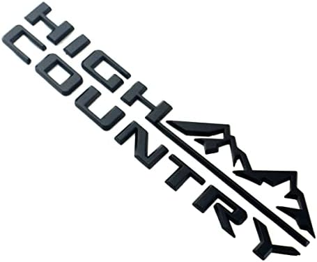 Amazon.com: 1x 2019 UP High Country Emblems 3D Fender Tailgate Badges ...