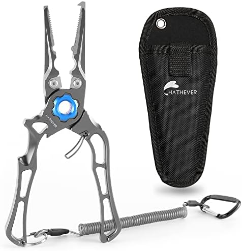 Amazon.com: Fishing Pliers Hook Remover Split Ring Line Cutter Fishing ...