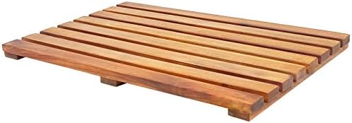 Estilo 59.5 x 39.5cm Timber Duck Board Bath Mat: Bath Mats: Amazon.com.au