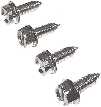 Amazon.com: SNUG Fasteners Four (4) Stainless Steel License Plate ...