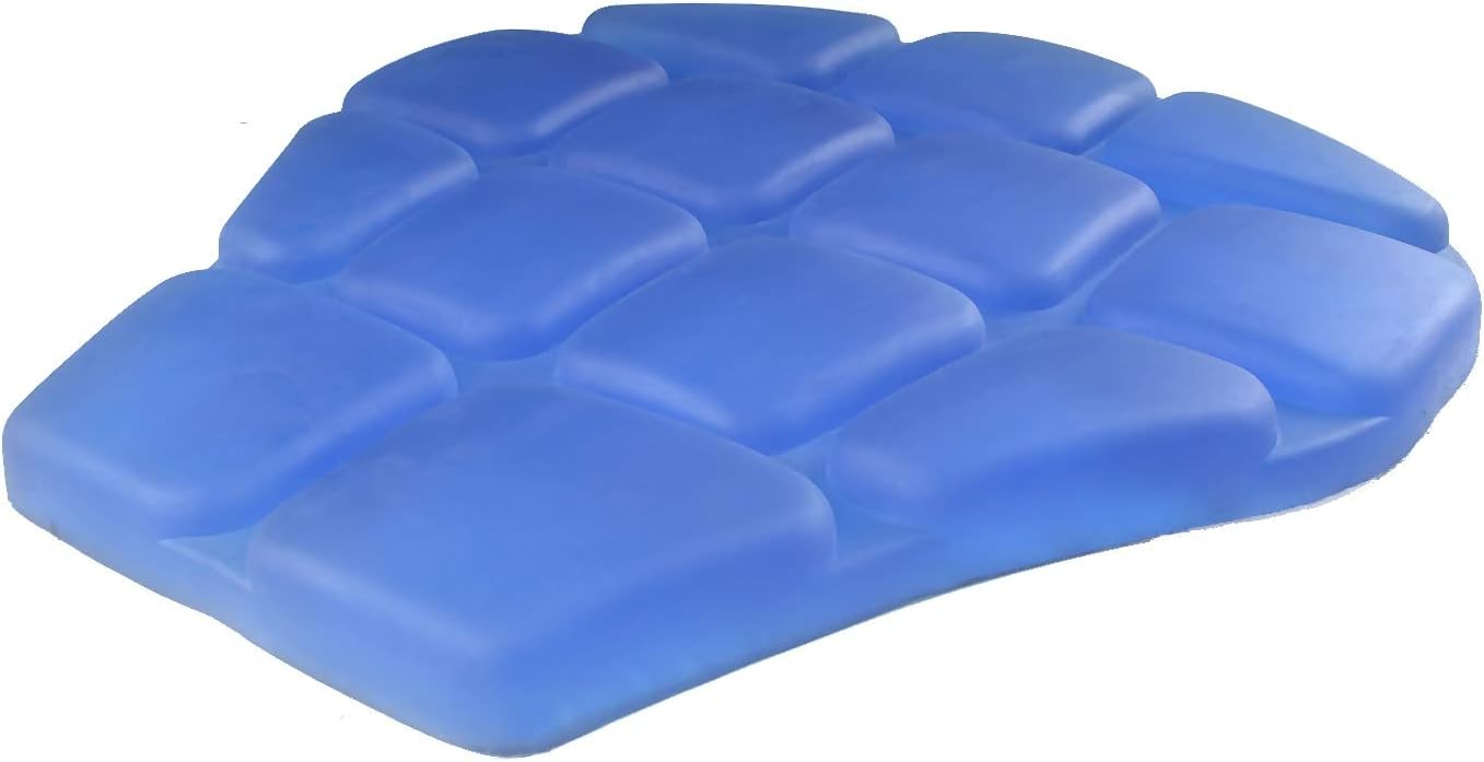 LICOT Gel Seat Cushion for Bullet Bike Seat Gel Pad for Support Lower ...
