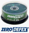 Zero Defex Dual Layer DL 2.4x DVD+R (25 Pack) : Amazon.co.uk: Computers ...