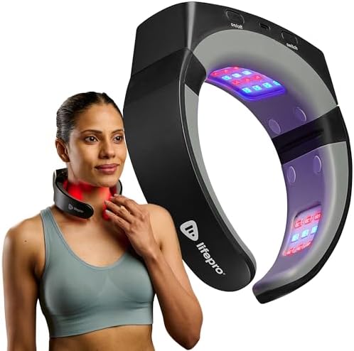LifePro – Neck Red Light Therapy Device – Luminova Infrared Red Light ...