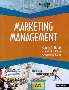 Marketing Management B.Com 4th Sem. Pb. Uni. : Amazon.in: Books